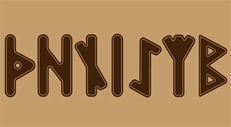 룬은 보호를 상징합니다 그리고 노르웨이 푸타크는 바이킹 규칙의 집합입니다 0명에 대한 스톡 벡터 아트 및 기타 이미지 0명 긁힌 문신 Istock