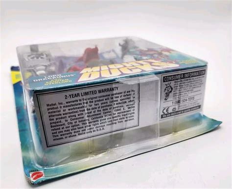 Mighty Ducks Extreme Battle Lord Dragaunus 6 Figure Mattel 16074 1996