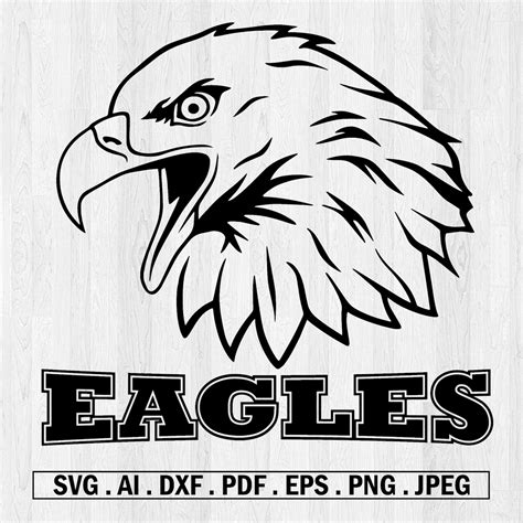 Eagle Svg American Eagle Svg Eagle Head Svg Bird Bald Eagle Etsy
