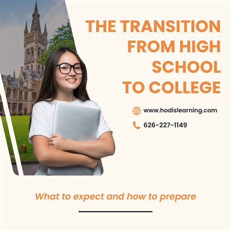 The Transition From High School To College Tutor Pasadena South