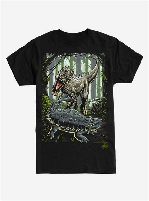 Jurassic World Dinosaurs Jungle Battle T Shirt Jurassic World