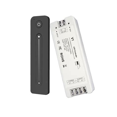 New Led Dimmer Controller 12V RF Dimmer Wireless Remote DC5 36V CV Constant Voltage Receiver Led