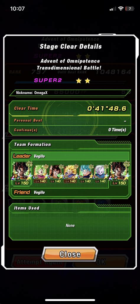 Best Gogeta Burst Mode Score R Dbzdokkanbattle