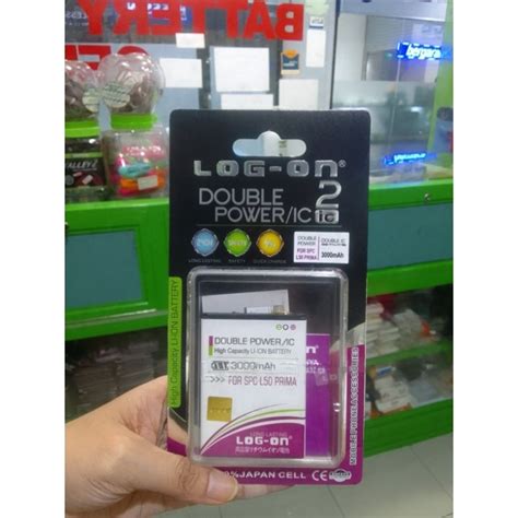 Jual Battery Logon Spc L Prima Double Power Shopee Indonesia