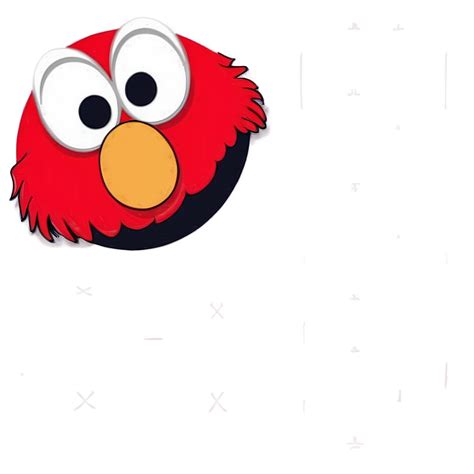 Elmo Face Close Up Png Ecu Png Image