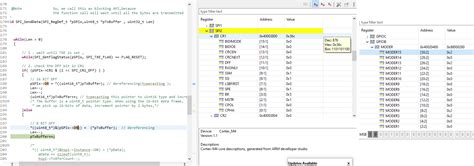 Stm32 Stm32f429 Spi Dr Register Not Write Data Stack Overflow