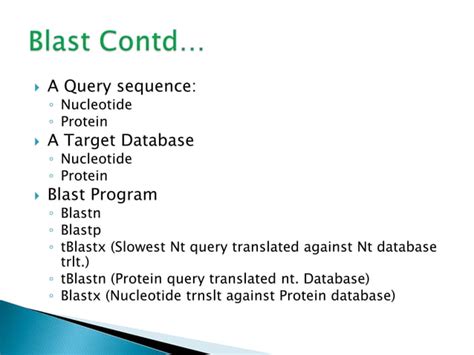 Sequence Alignment Blast Fasta MSA PPT