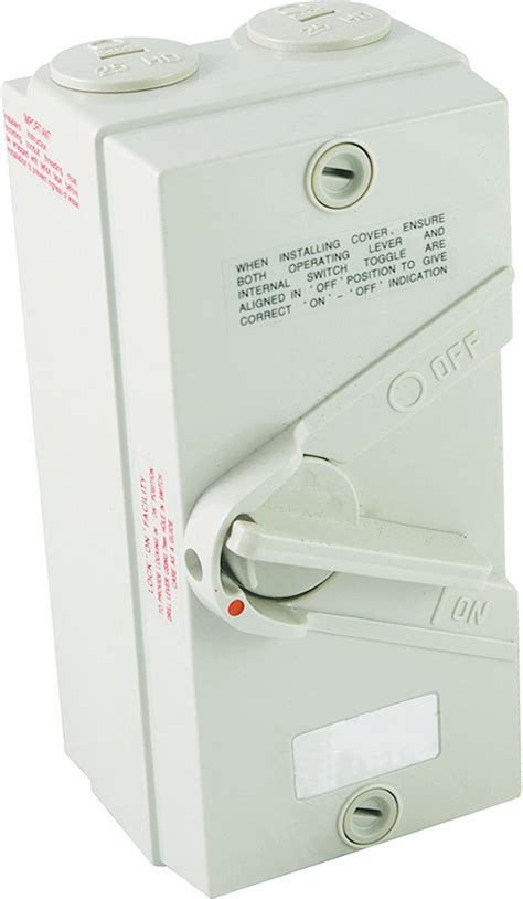 2 Pole 63a Isolator Switch Qf2 63