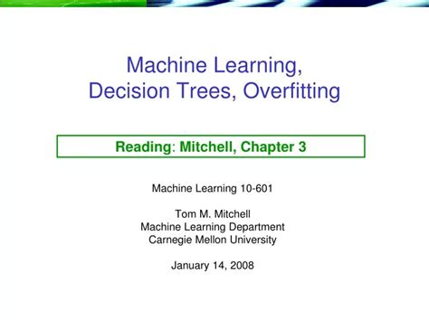ppt machine learning decision trees overfitting powerpoint