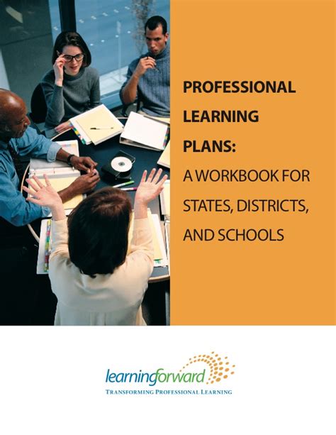 Professional Learning Plans A Workbook For States Districts And