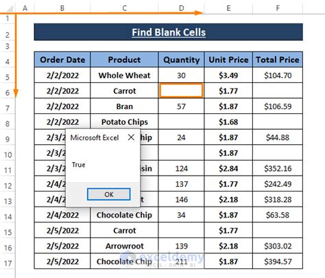 How To Find Blank Cells Using VBA In Excel 6 Methods ExcelDemy