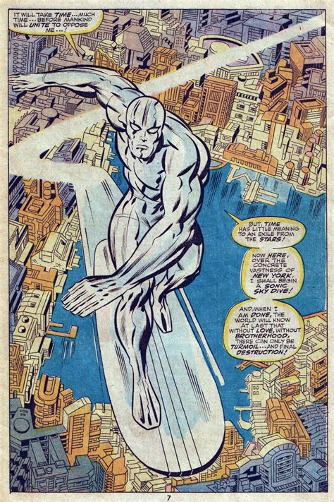 Jack Kirby Silver Surfer Poster