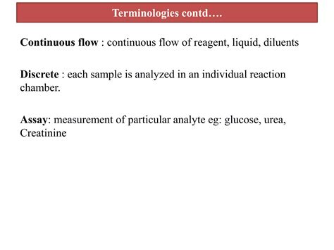 Automation And Continuous Flow Analyzer Pptx
