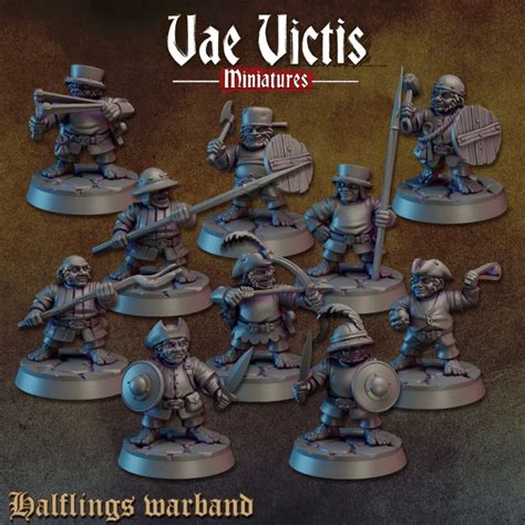 Halflings Free High Quality Models