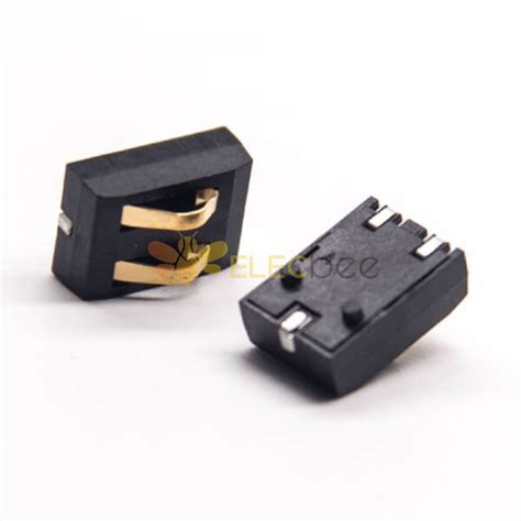 2 Pin Connector Plug Ph4 0 Male Smd Pcb Mount Golder Battery Connector
