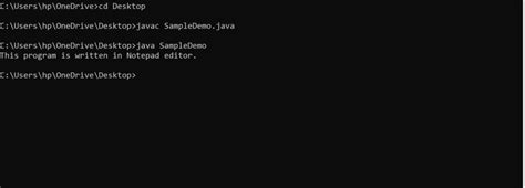 can we code a java program using notepad editor