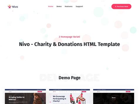 Plantilla Htmlcss Nivo Plantillas Html Gratuitas