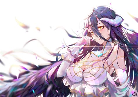 Wallpaper ID 126911 Albedo OverLord Overlord Anime Anime Girls