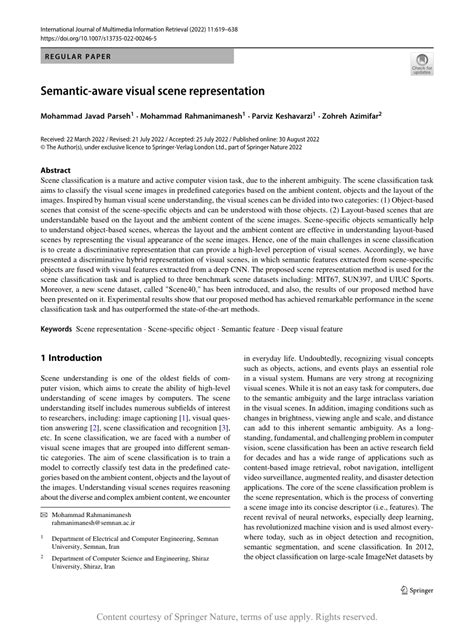 semantic aware visual scene representation request pdf