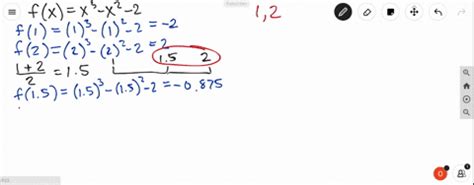 Solved Write A Computer Program To Implement Algorithm The Bisection Method Test It By