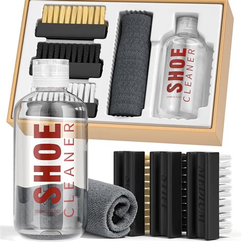 Shoe Cleaner Kit For Sneakers 8 5oz Shoe Cleaning Kit With 3 Shoe