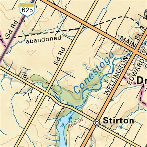 Soon43 Mount Forest Southern Ontario Topo Map By Backroad Mapbooks