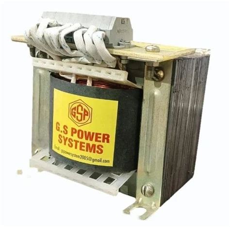 Single Phase 500va Constant Voltage Transformer At Rs 250000 In Ghaziabad