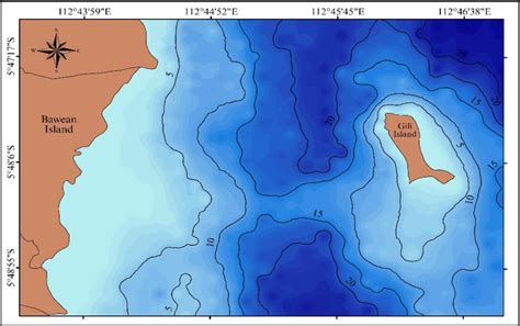 Figure 1 From Bathymetry Mapping With Empirical Bathymetry Method Based On Sentinel Application