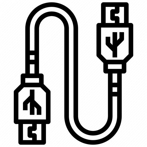 Cable Connection Connector Hardware Plug Usb Icon Download On Iconfinder