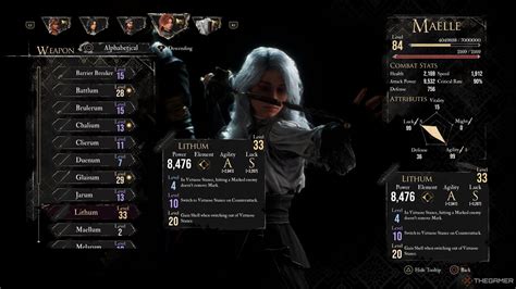 The Ultimate Loadout For Maelle In Clair Obscur Expedition 33