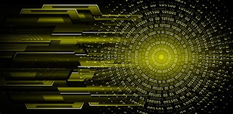 사이버 회로 미래 기술 개념 배경 프리미엄 벡터