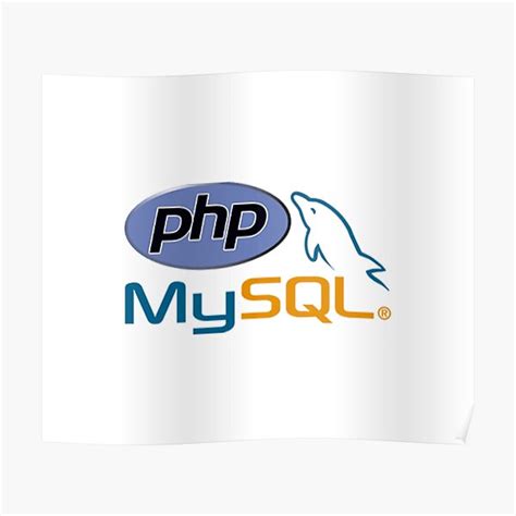 Php And Mysql Lover Poster By ShopMTR Redbubble