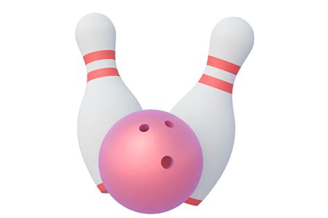 흰색 배경에 고립 된 흰색 볼링 핀과 빨간 공 활동적인 스포츠 취미와 레저 경쟁과 챔피언십 3d 렌더링 개념에 대한 스톡 사진 및 기타 이미지 Istock