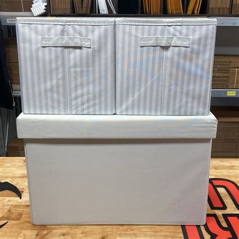 Storage And Organization Collapsible Storage Totes Set Of 3 Poshmark