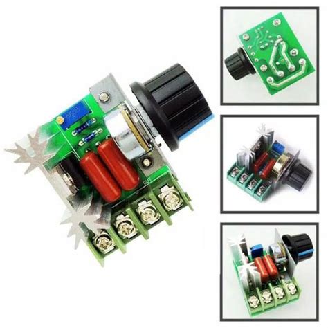 Dimmer SCR 2000W Modul Speed Controller Ac 220v PWM Voltage Pengatur Kecepatan Motor Led Dinamo