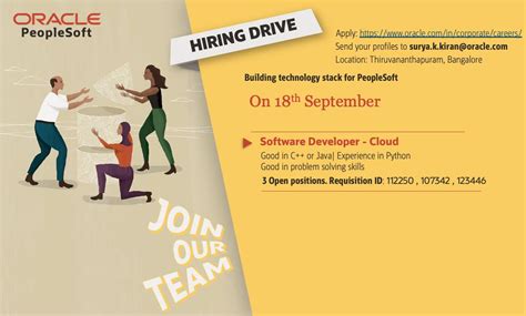 Aravind Prem On Linkedin Hiring Oracle Peoplesoft