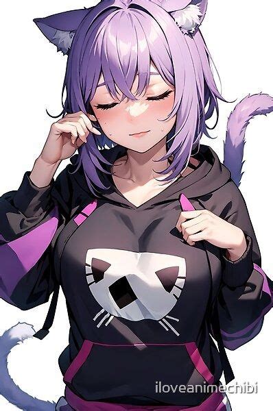 This Is My Cute Nekomata Okayu Hololive Virtual Youtuber Fanart Follow Me On Patreon Com