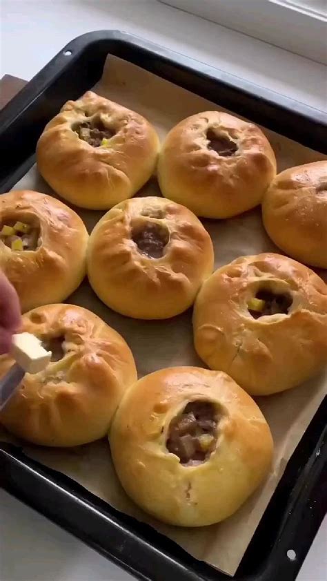 Татарские пирожки Вак Балиш запеченные с мясом🔥приглашаю в тг канал по ссылке в шапке профиля