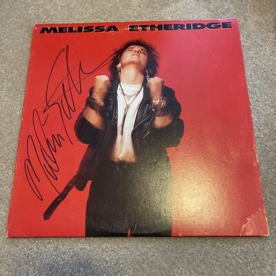 Melissa Etheridge Signed Autograph 1988 Debut Vinyl Album Ebay