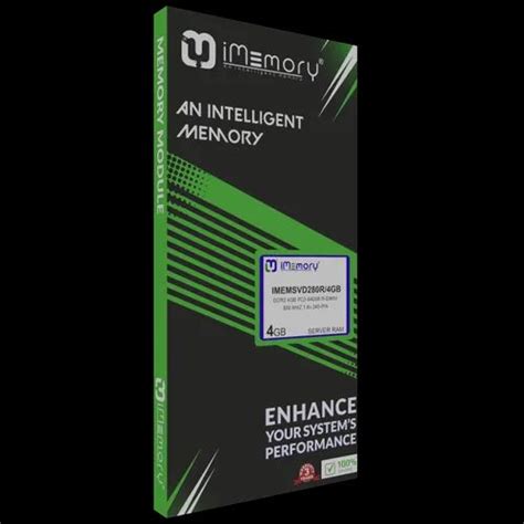 Imemory Ddr2 4gb 800 Reg Ecc Ram At Rs 4000 Ddr2 Dynamic Random