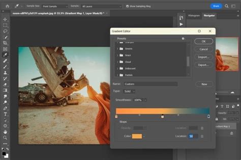 How To Use The Gradient Map In Photoshop