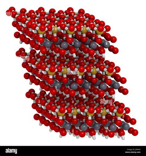 Kaolinite Structure Schematic Of 11 Type Kaolinite Layered