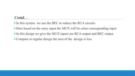 Low Power And Area Efficient Carry Select Adder Ppt