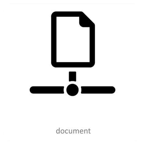 Premium Vector Document And File Icon Concept
