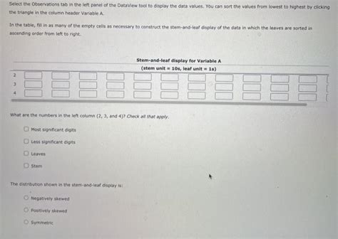 solved the following data on a quantitative variable named