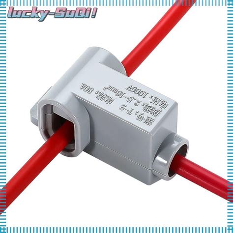 Lucky Suqi Quick Terminal Block T Type High Power Wire Connector Quick Electrical Cable Splice