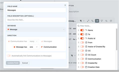 aggregate data from linked database through formula get help fibery