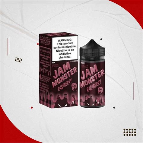 Jam Monster Raspberry E Liquid Vapegoodies