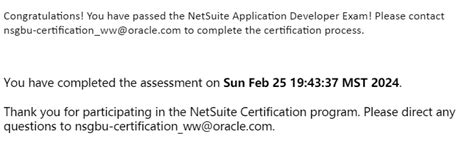 When Netsuite Certificate Is Issued Suitefoundation And Application