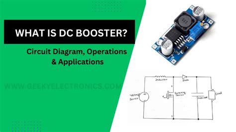 Explaining Boost Converter With Circuit Diagram And Applications